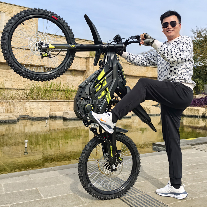 Suron Light Bee X Mid Drive Full Suspension Downhill Electric Dirt Bike ...