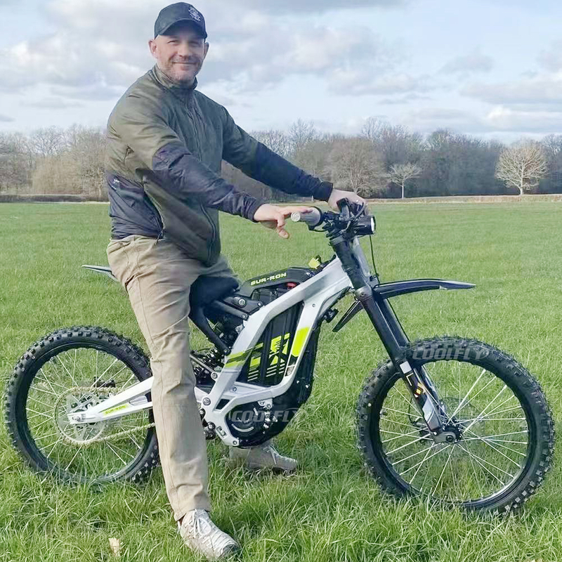 Suron Light Bee X Mid Drive Full Suspension Downhill Electric Dirt Bike ...